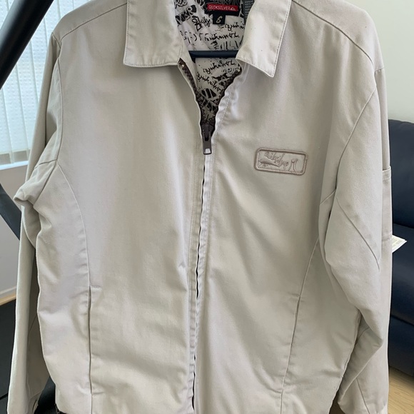 Quiksilver | Jackets & Coats | Quicksilver Vintage Jacket Mens Small ...